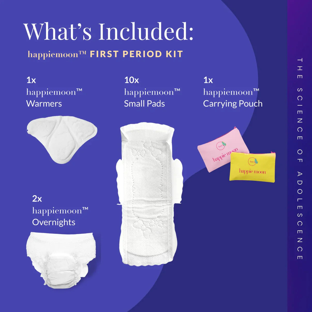 What to Put in a Period Kit? – HAPPIE MOON